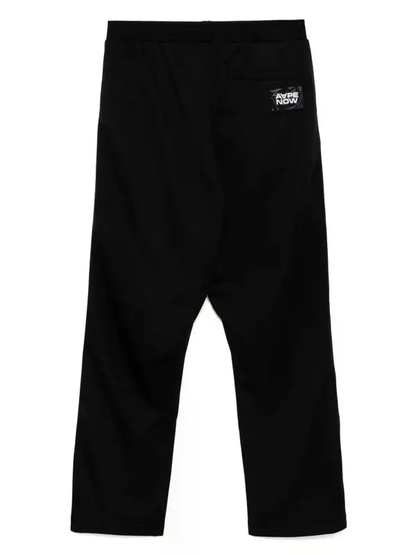 AAPE BY *A BATHING APE Moonface-logo Track Pants