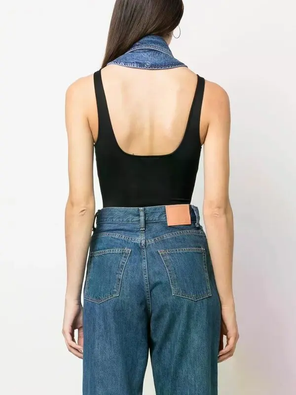 Veronica Beard Button-front Denim Vest