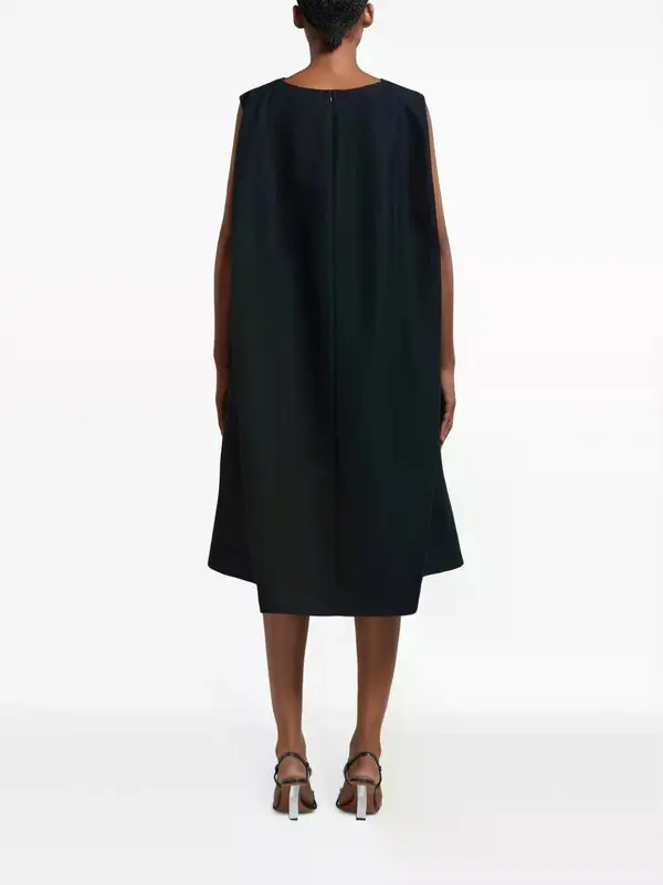 Marni Flared Cotton Midi Dress