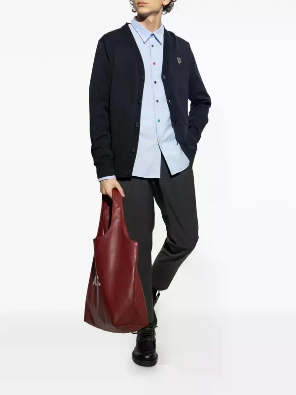 Paul Smith Zebra-patch Cardigan