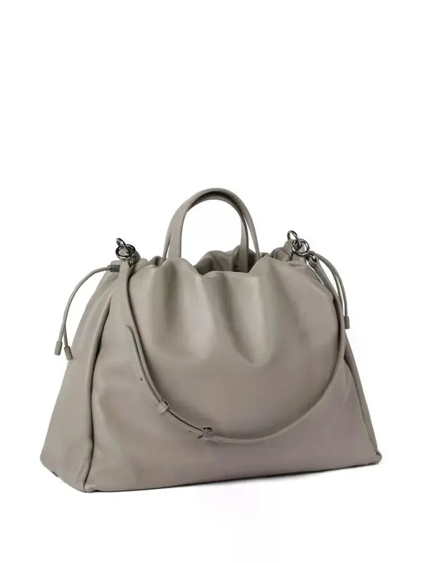 Brunello Cucinelli Mellow Leather Tote Bag