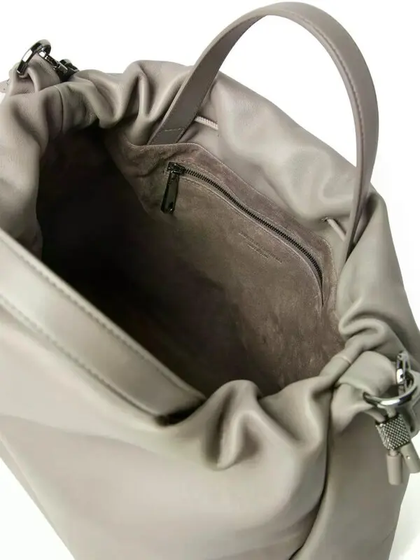 Brunello Cucinelli Mellow Leather Tote Bag