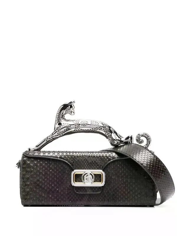 LANVIN Snakeskin Mini Tote