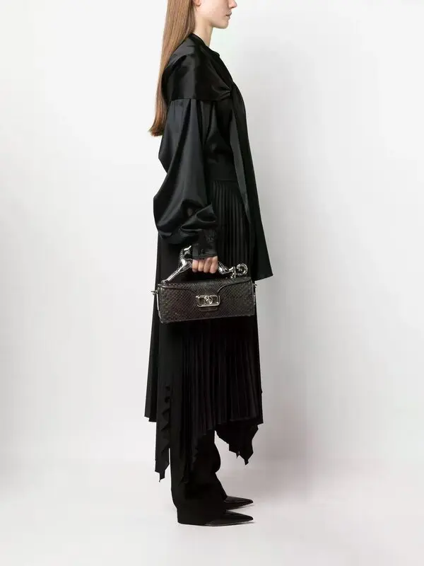 LANVIN Snakeskin Mini Tote