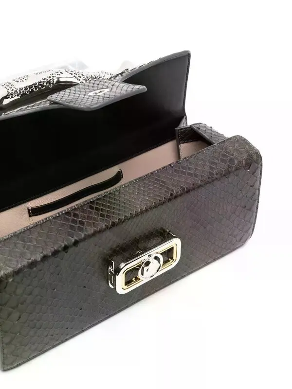 LANVIN Snakeskin Mini Tote