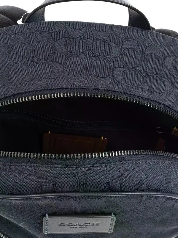 COACH Theo Monogrammed Backpack - Blue