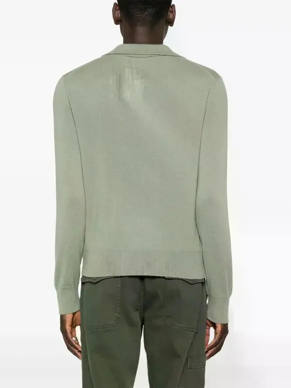 D4.0 Cashmere Knitted Sweater - Green