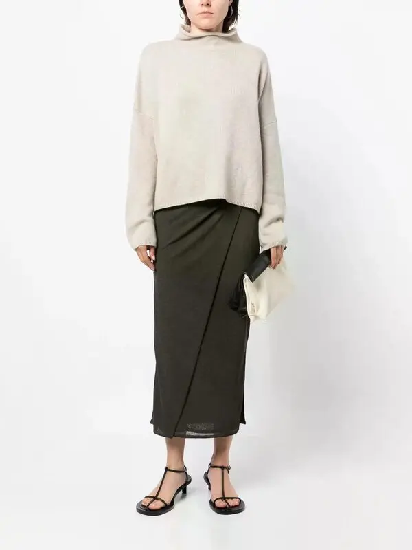 LISA YANG Mock-neck Cashmere Jumper