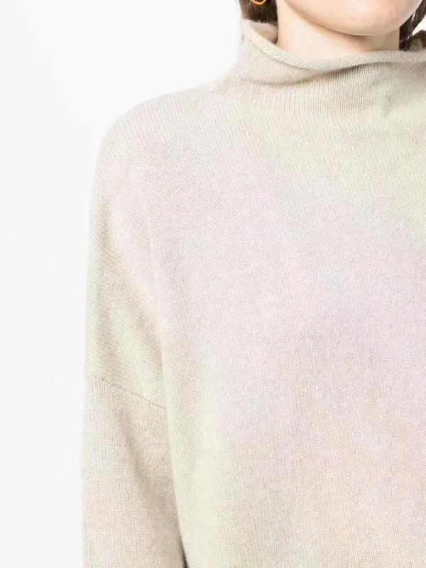 LISA YANG Mock-neck Cashmere Jumper