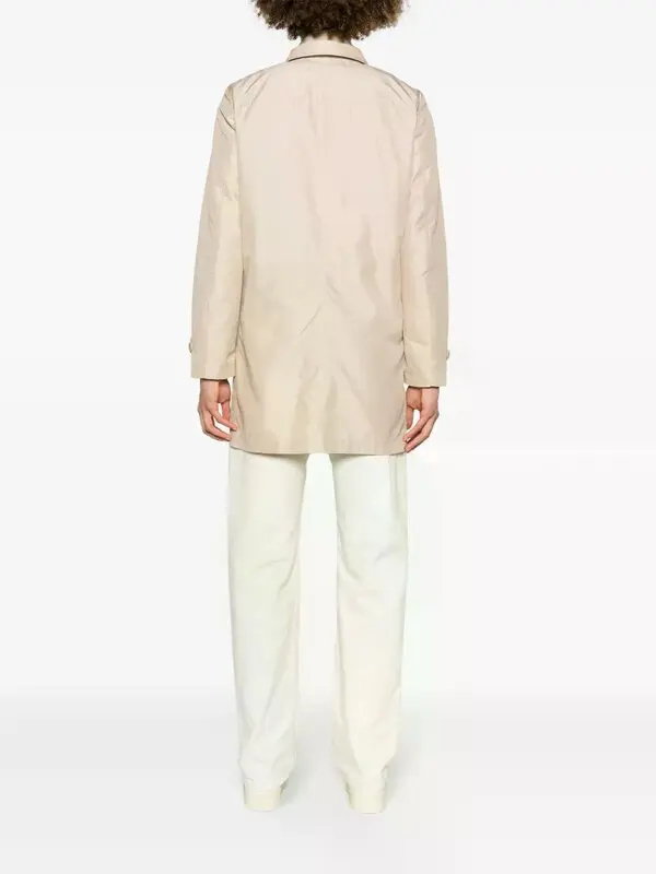 FAY Layered Raincoat - Neutrals