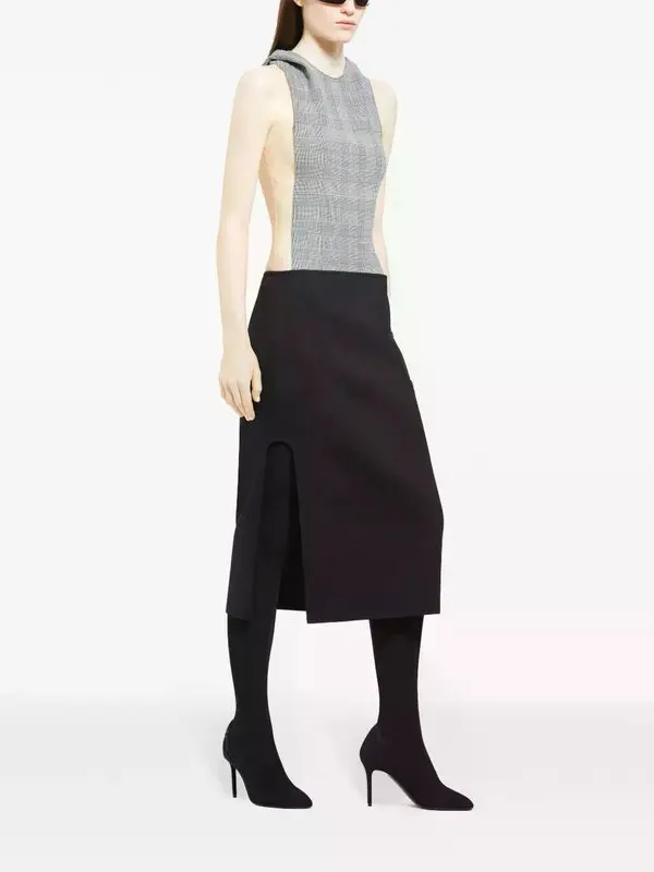 COURREGES Illusion Hooded Bodysuit