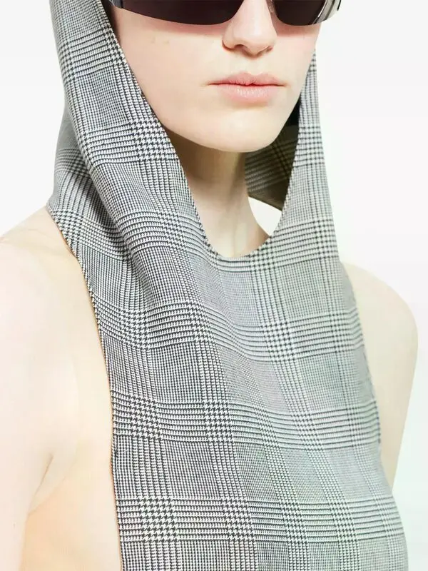 COURREGES Illusion Hooded Bodysuit