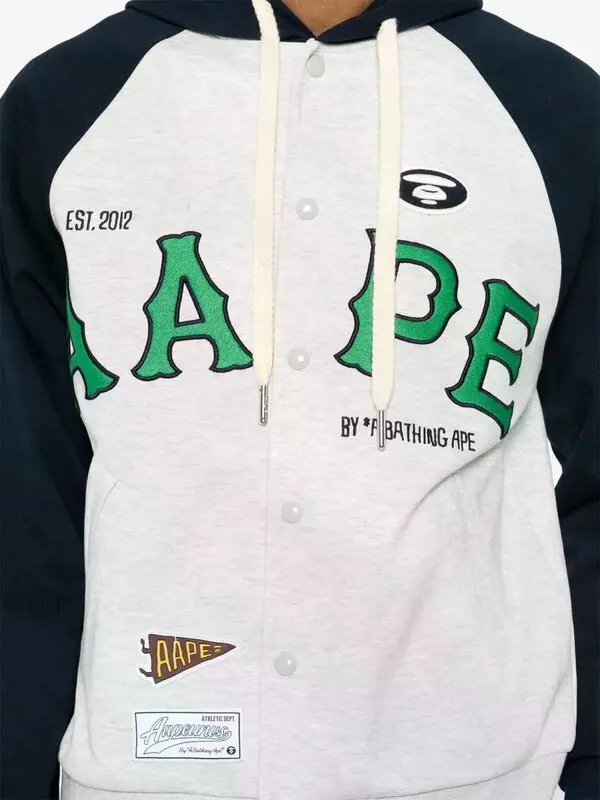 AAPE BY *A BATHING APE Patched Jacket - Grey