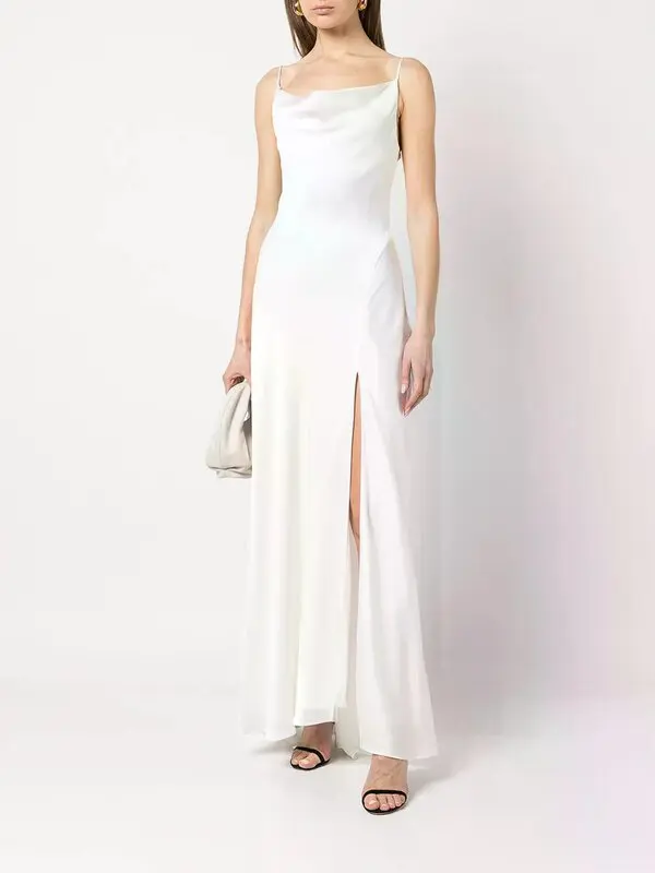 Simkhai Finley Crepe Satin Gown