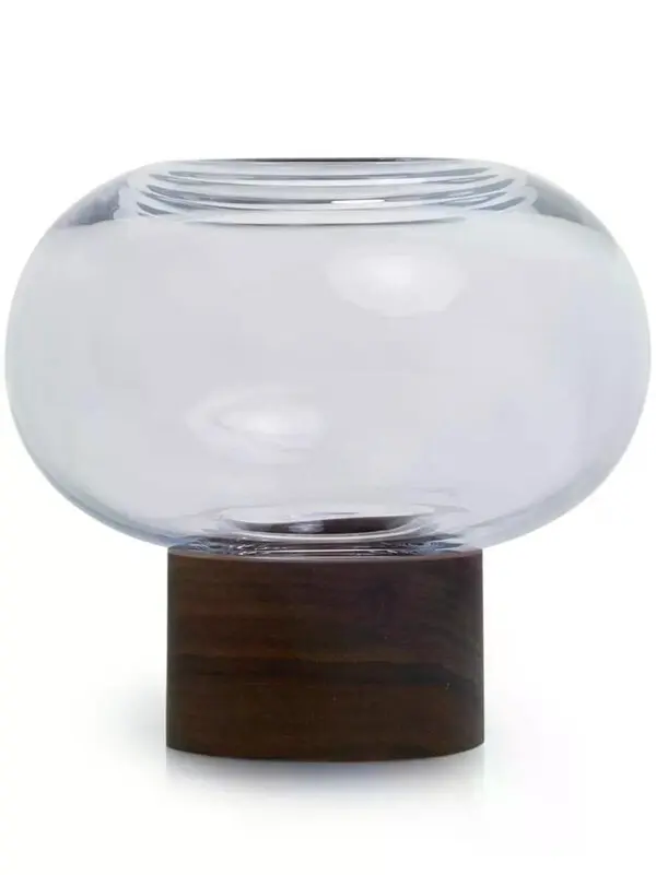 LSA INTERNATIONAL Oblate Small Vase - Brown