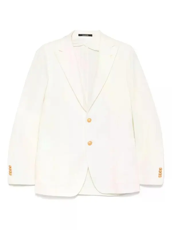 Tagliatore Herringbone-pattern Blazer - Neutrals