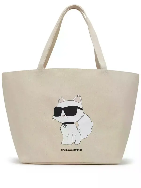 Karl Lagerfeld Ikon Choupette Tote Bag