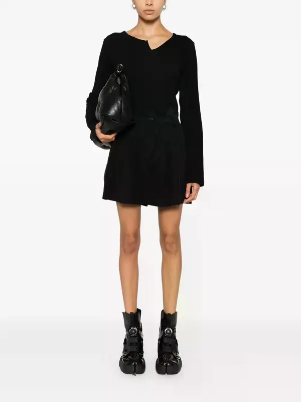 Yohji Yamamoto Asymmetric-edge Shorts