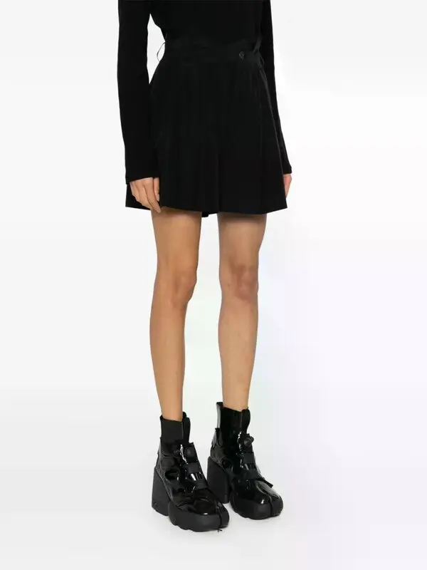 Yohji Yamamoto Asymmetric-edge Shorts