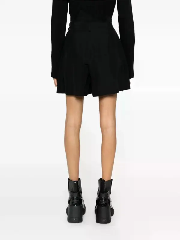 Yohji Yamamoto Asymmetric-edge Shorts