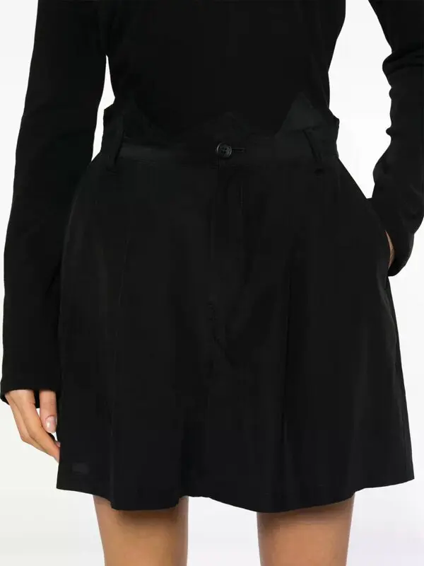 Yohji Yamamoto Asymmetric-edge Shorts