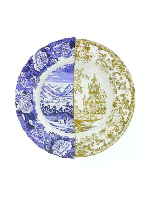 SELETTI Hybrid Sofronia Soup Plate - Blue