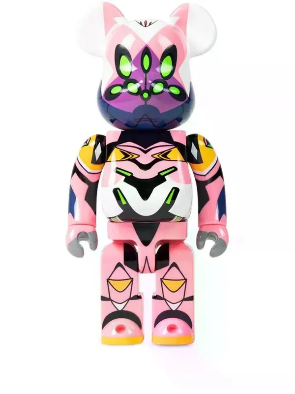 MEDICOM TOY X Evangelion Eva-08 Gross Be@rbrick 400% Figure - Pink