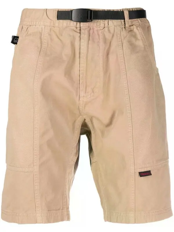 Gramicci Buckled-waist Organic Cotton Shorts