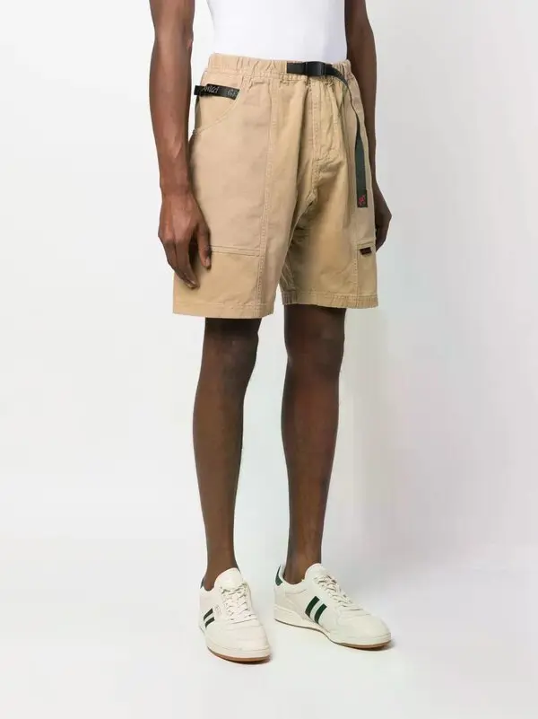 Gramicci Buckled-waist Organic Cotton Shorts