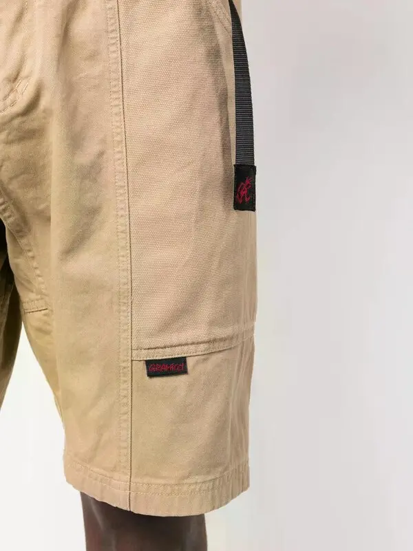 Gramicci Buckled-waist Organic Cotton Shorts