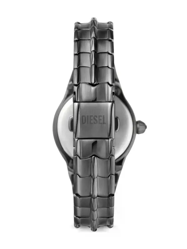 DIESEL® Three-hand Gunmetal Stainless Steel Watch