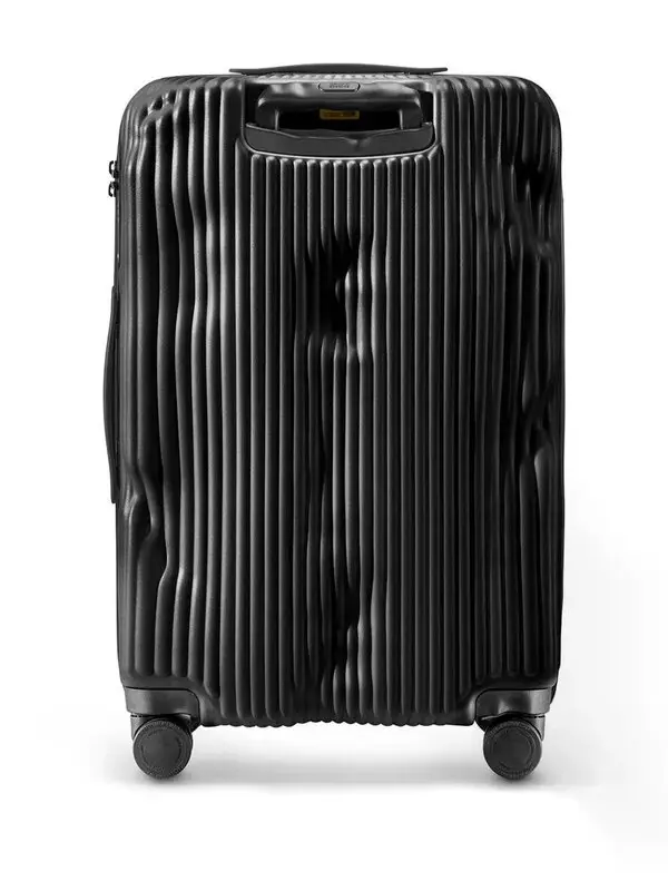 CRASH BAGGAGE Stripe Suitcase - Black