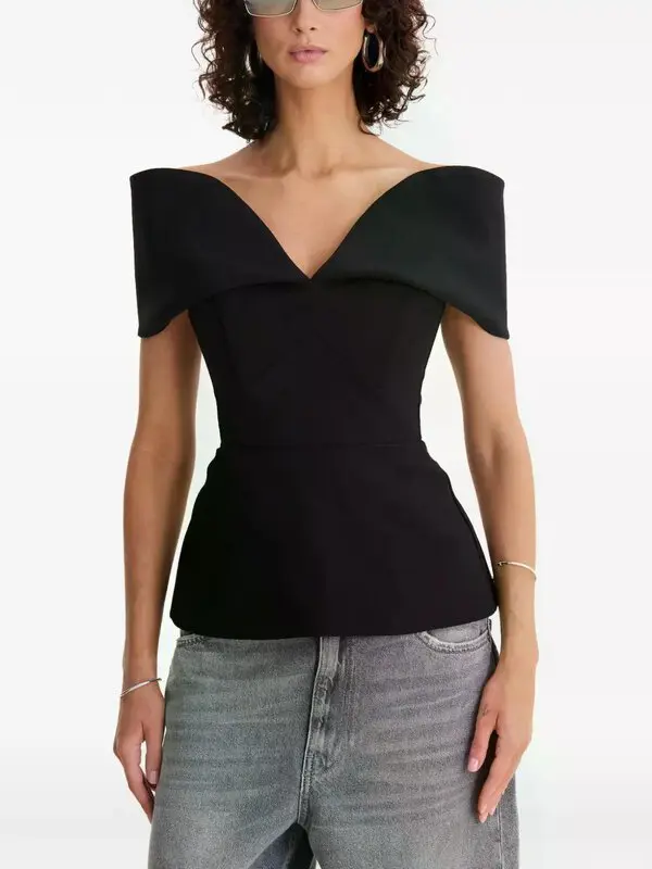 MOOS STUDIO Sleeveless Top - Black