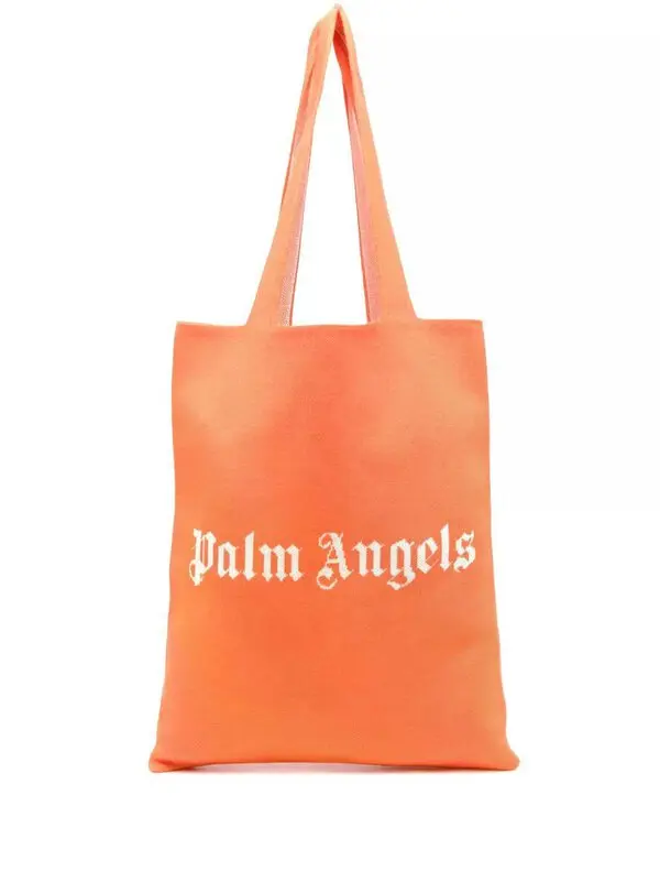 Palm Angels Logo Print Shopper