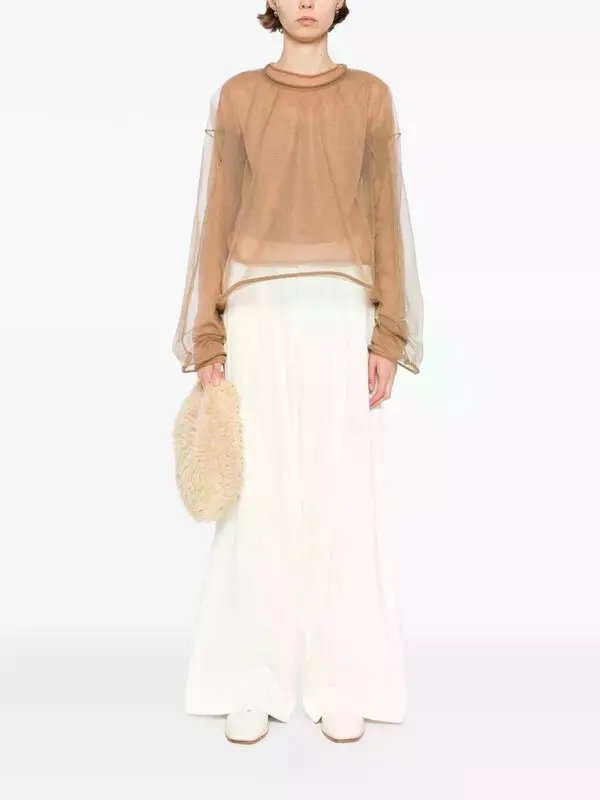 UMA WANG Paella Trousers - Neutrals