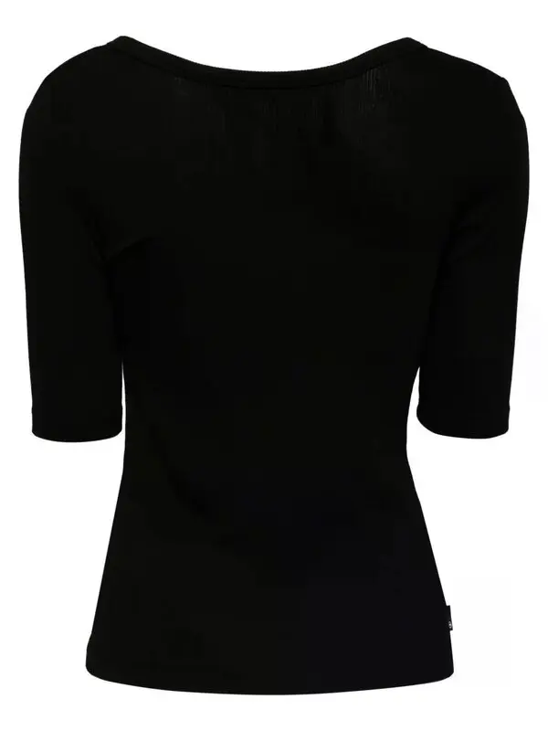 Ag Ribbed Knit Top
