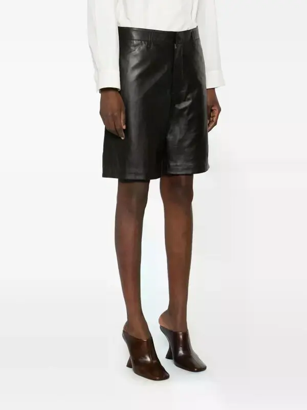 LEMAIRE Leather Shorts