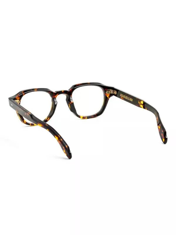 CUTLER & GROSS Square-frame Glasses - Brown