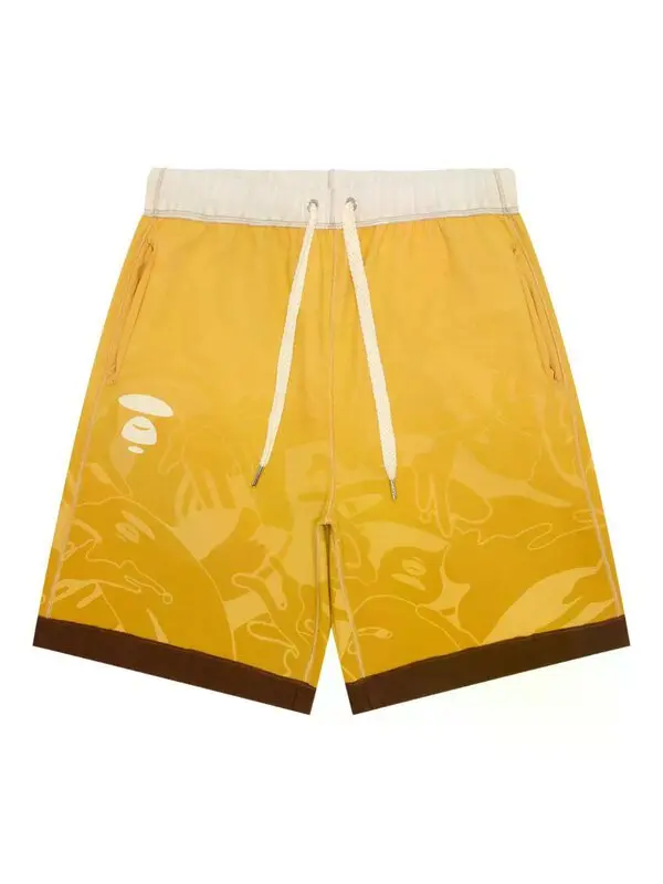 AAPE BY *A BATHING APE Graphic-print Track Shorts
