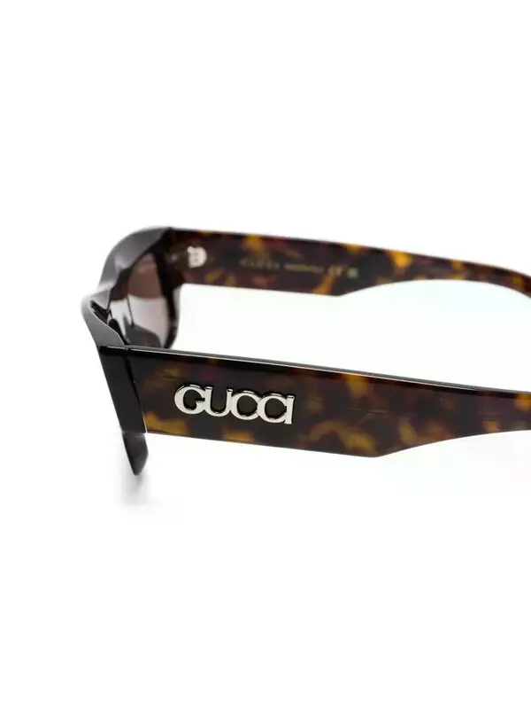 Gucci Rectangle-frame Sunglasses