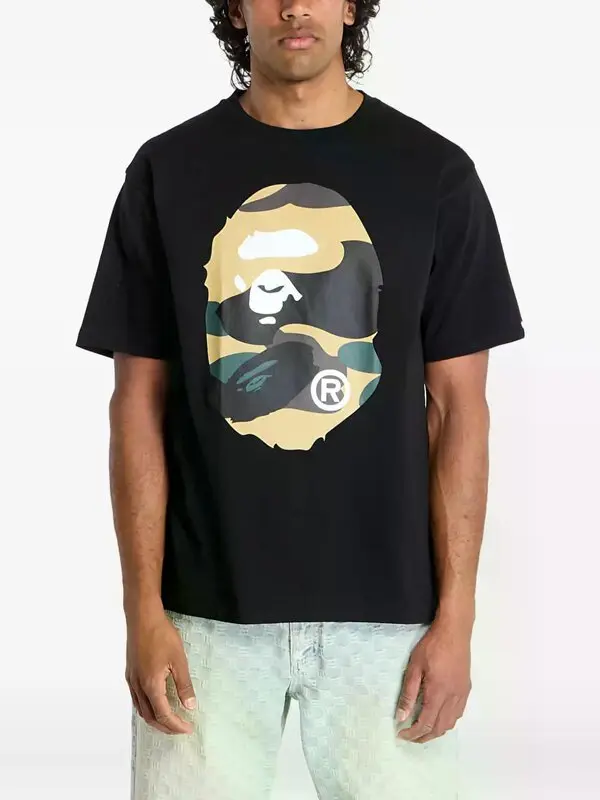 A BATHING APE 1st Camo Graphic T-shirt - Black
