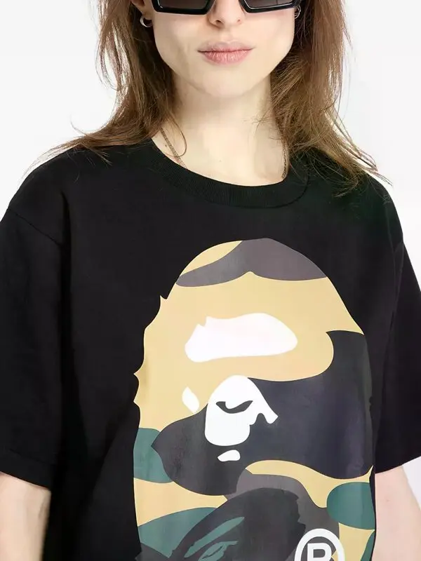 A BATHING APE 1st Camo Graphic T-shirt - Black