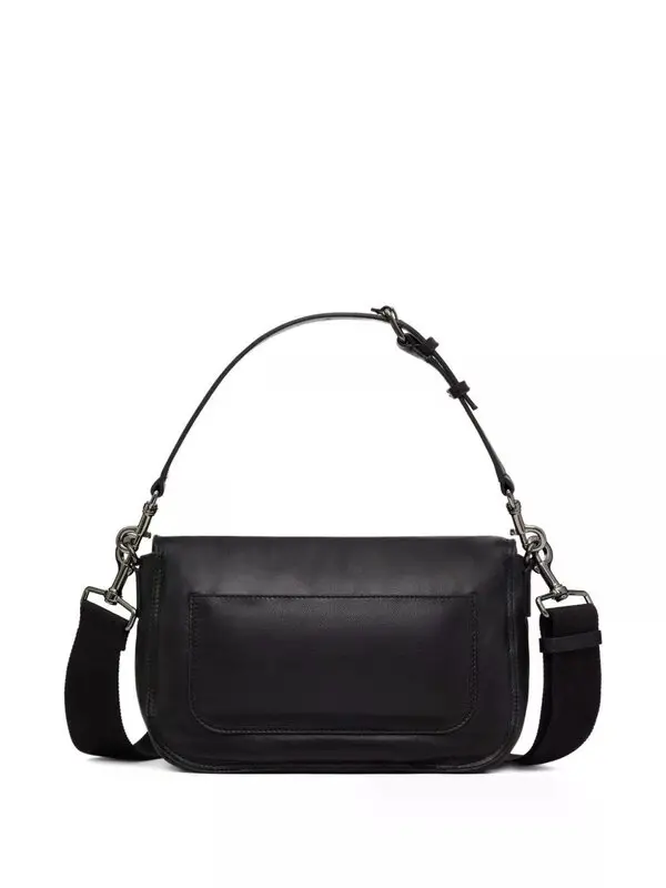 Valentino Garavani Logo Shoulder Bag - Black