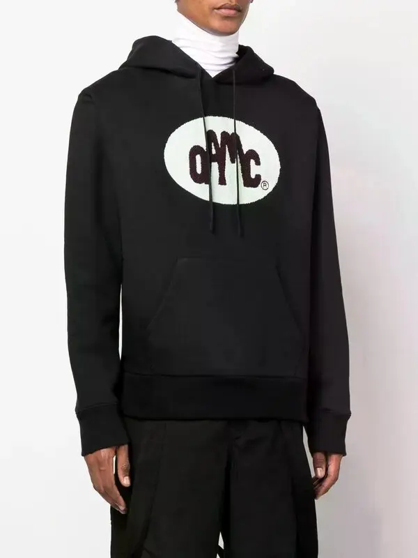 OAMC Logo-patch Pullover Hoodie