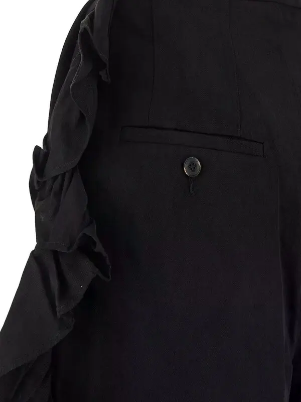 UMA WANG Ruffled Trousers
