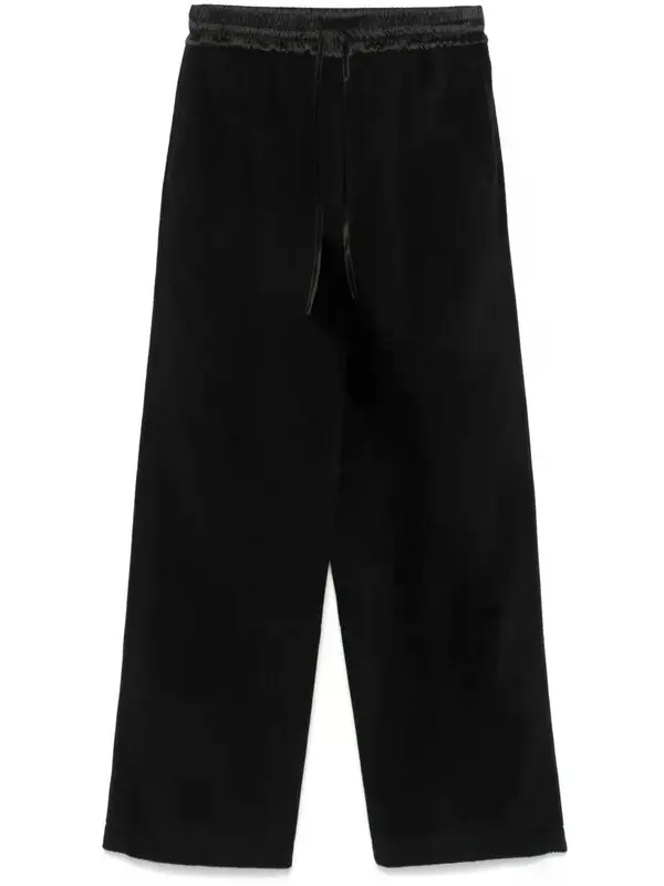 JIL SANDER Virgin Wool Trousers - Black