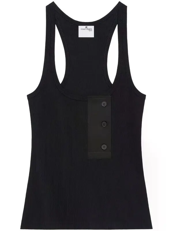 COURREGES Oblique 90's Tank Top