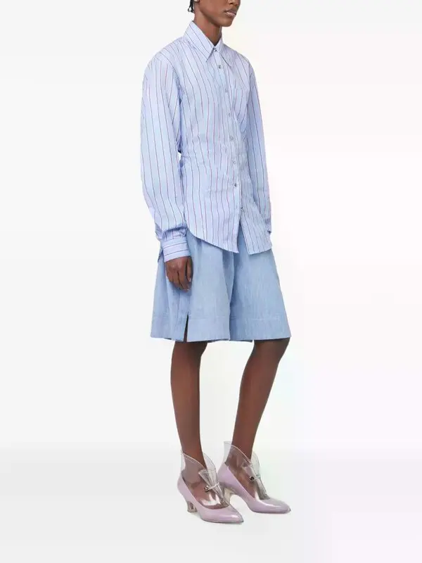 Rabanne Striped Shirt - Blue