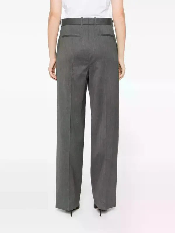 PETER DO Tailored Tapered Trousers With Front Slit