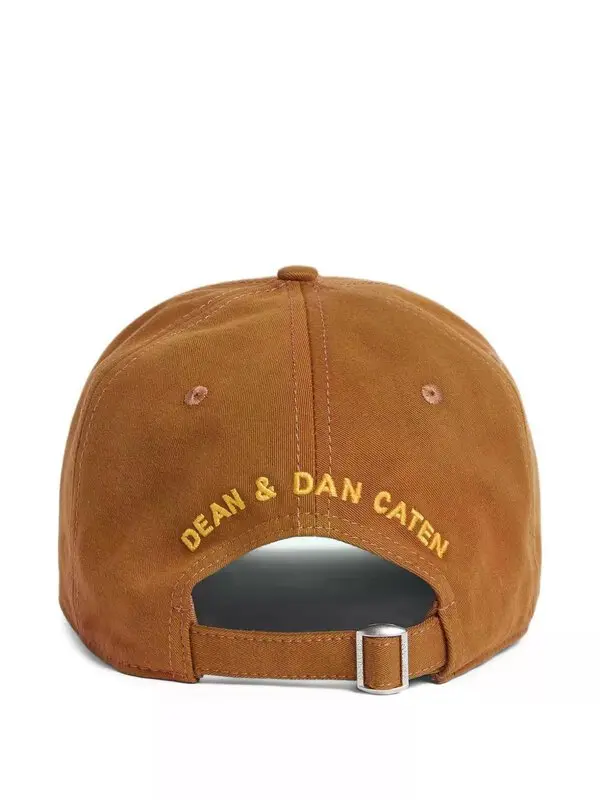 Dsquared2 Cotton Baseball Cap - Brown